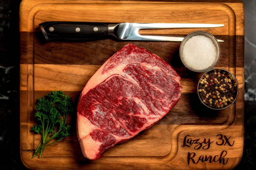 Wagyu Ribeye Steak – Lazy 3X Ranch